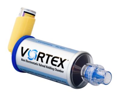 VORTEX Non Electrostatic Valved Holding Chamber
